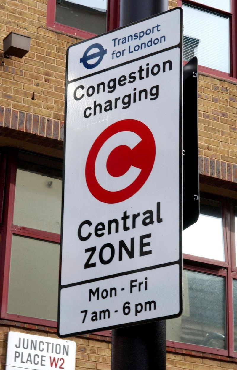 Congestion Zone Sign Oxford: New Congestion Sign Warning Goes Up For