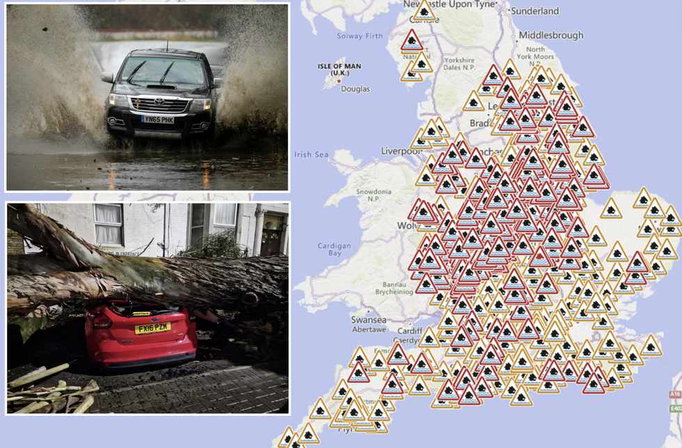 Uk Flood Warnings Urgent Severe Danger To Life Notices Issued As