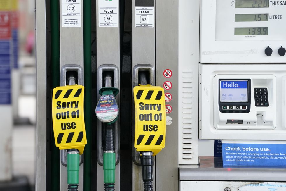 Panic-buying is causing fuel shortages, not supply chain says AA president
