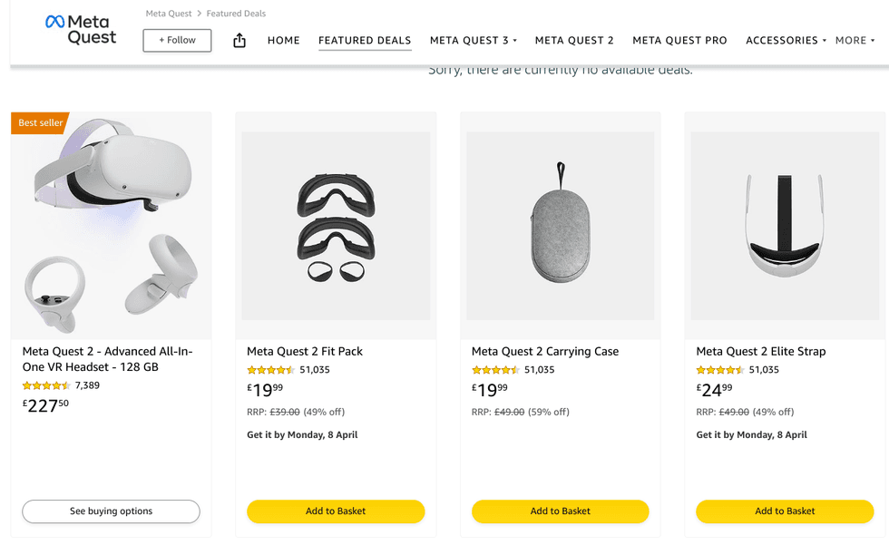 Meta Quest 2 price crash is so popular, it's selling out