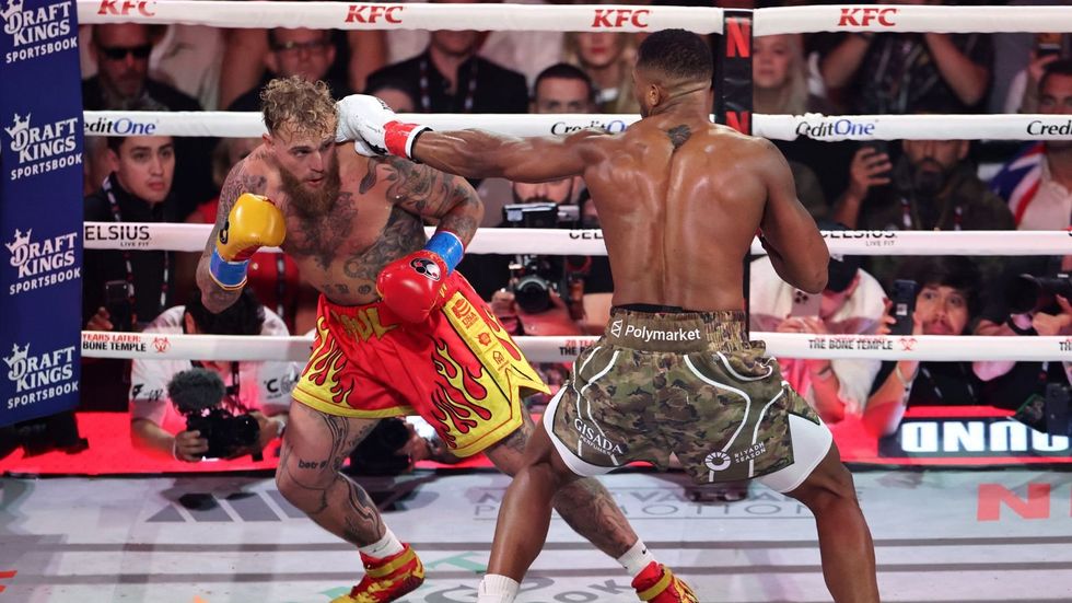 Jake Paul handed boxing ban after Anthony Joshua clash as influencer ...