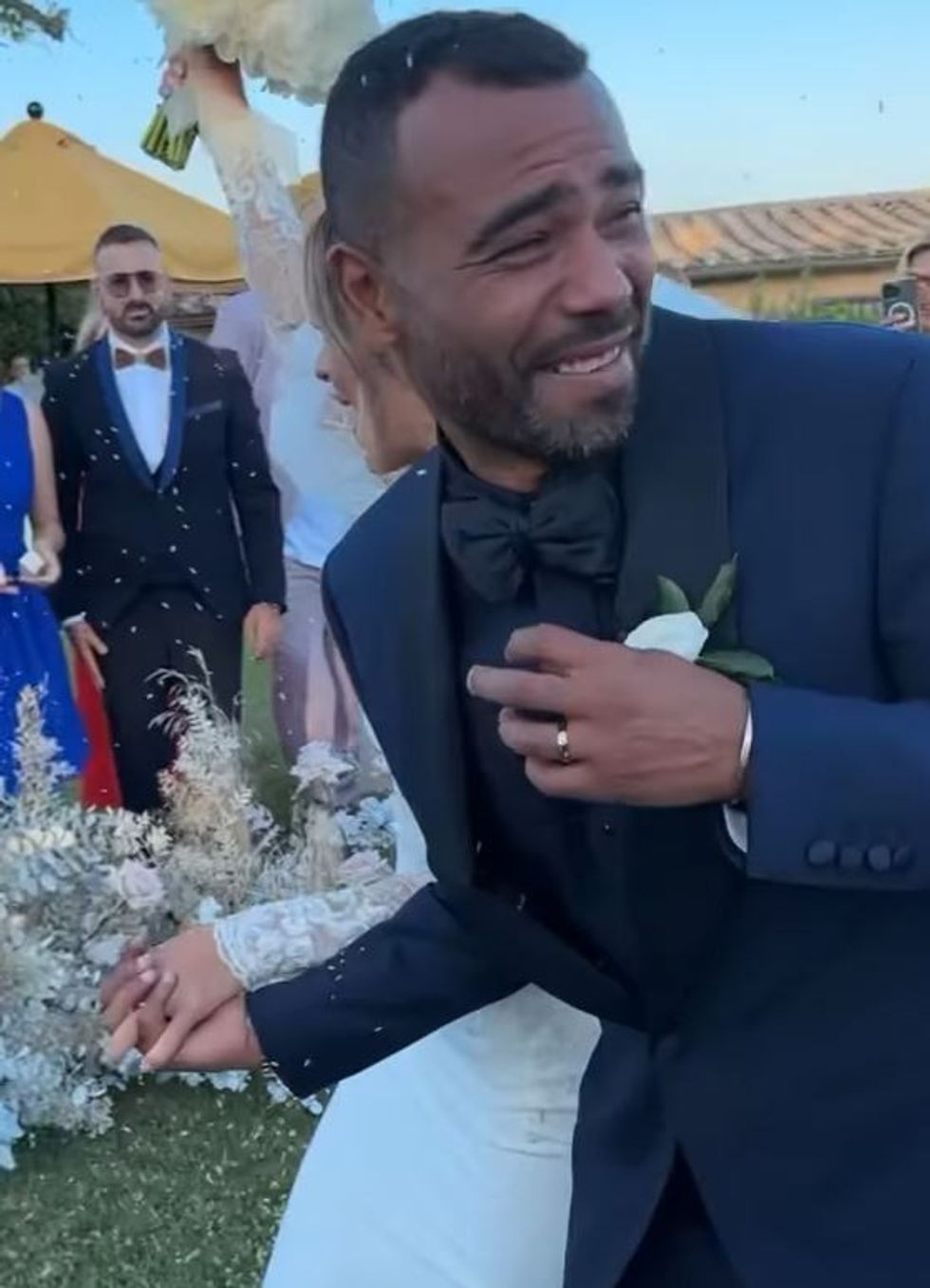 Ashley Cole marries partner Sharon Canu as former footballer shares ...