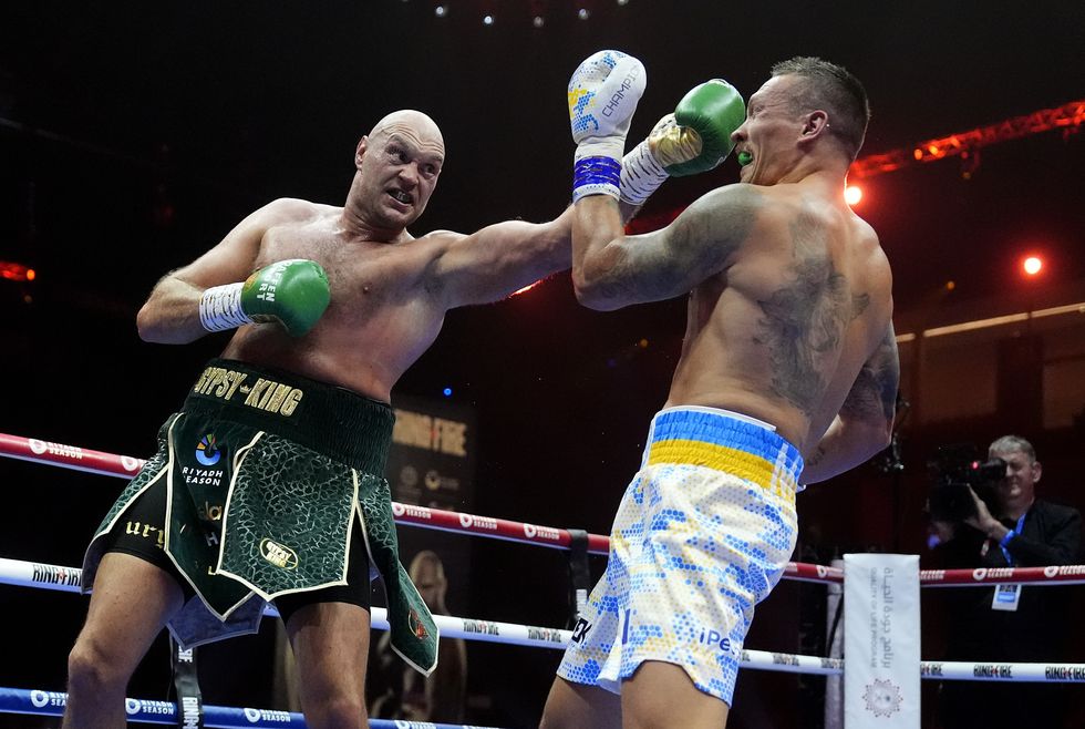Boxing fans fume over protocol breach ahead of Tyson Fury and Oleksandr ... Boxing fans fume over protocol breach ahead of Tyson Fury and Oleksandr ...