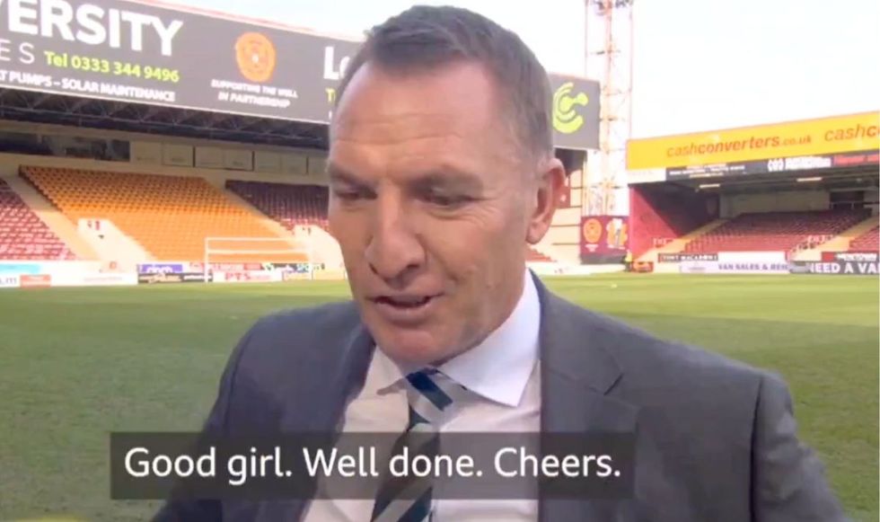 Brendan Rodgers Bbc Reporter Breaks Silence On Rodgers Interview After Being Called Good Girl