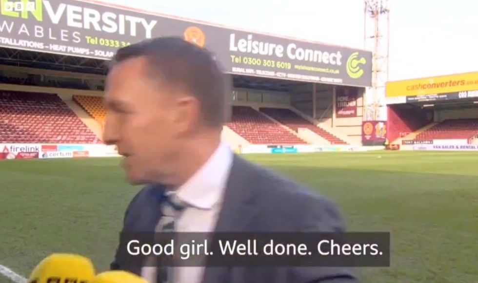Brendan Rodgers Bbc Reporter Breaks Silence On Rodgers Interview After Being Called Good Girl