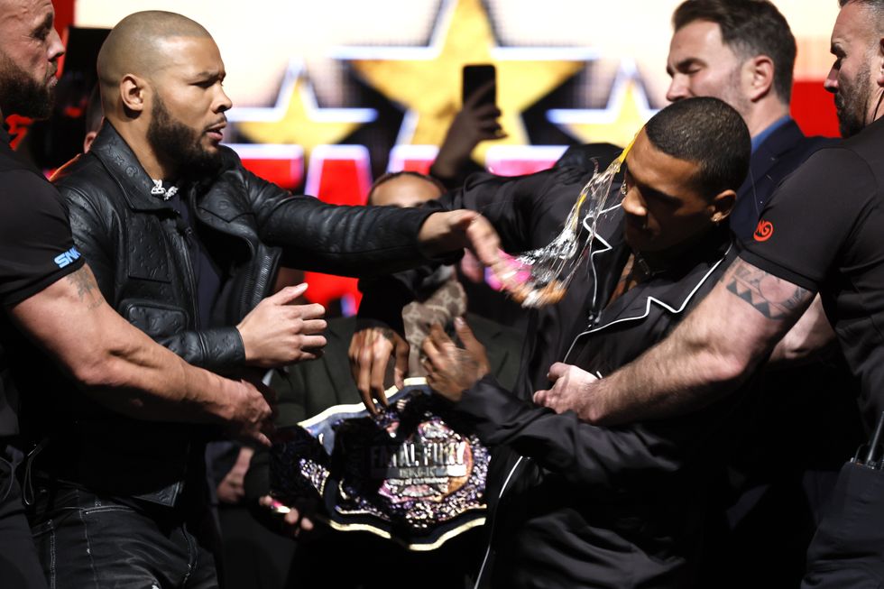 Chris Eubank Jr handed mammoth fine after slapping Conor Benn with an egg Chris Eubank Jr handed mammoth fine after slapping Conor Benn with an egg