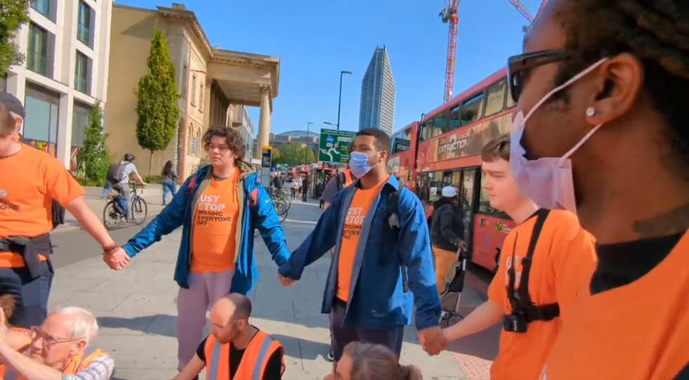 Just Stop Oils Plot To Disrupt London Foiled As Activists Given Taste