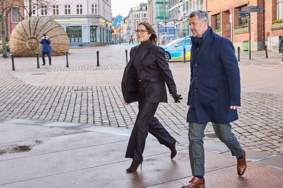 Prince Frederik Pictured Holding Hands With Princess Mary After Affair