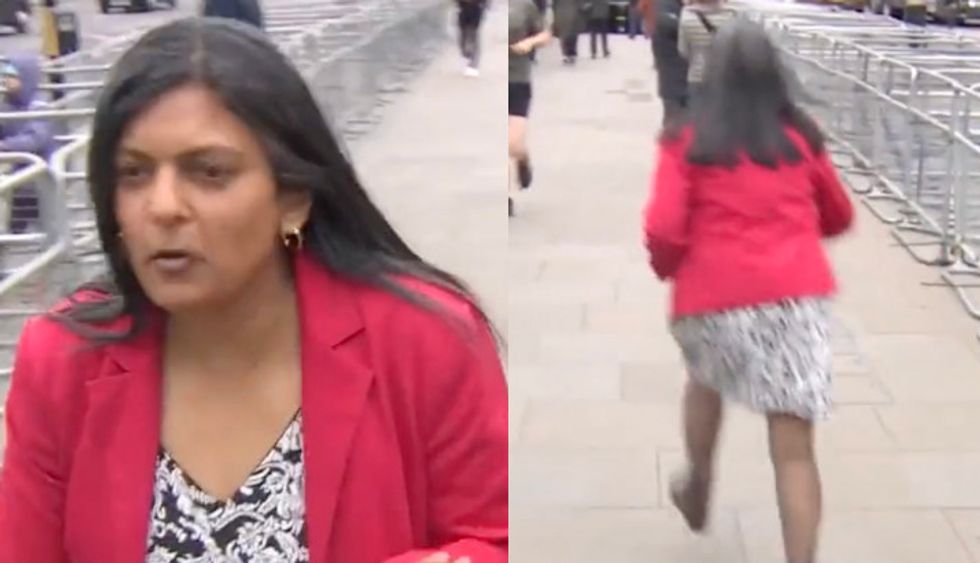 Labour MP ‘literally runs away’ from Dan Wootton’s GB News team in ...