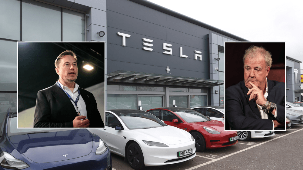 Jeremy Clarkson takes swipe at 'ridiculously expensive' Tesla cars in ...