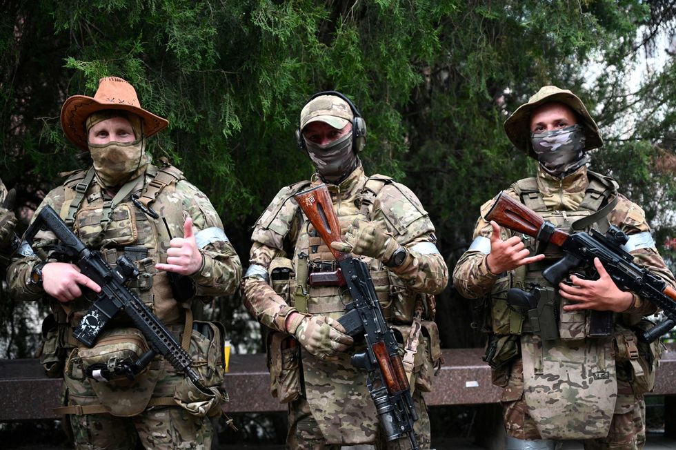 Russia News Wagner Group Chief Breaks Cover As Hes Spotted On New Frontline In First Address