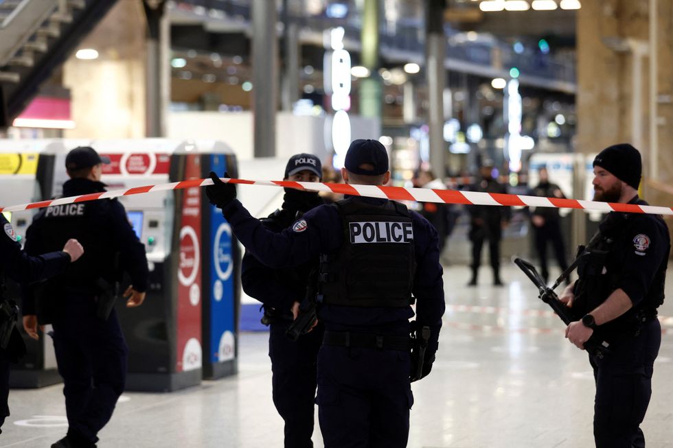 Eurostar stabbing: Knifeman goes on rampage at Gare du Nord train ...