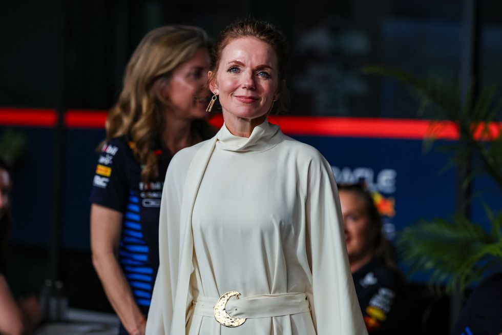 Geri Halliwell spotted at Saudi Arabian Grand Prix in fresh show of ...