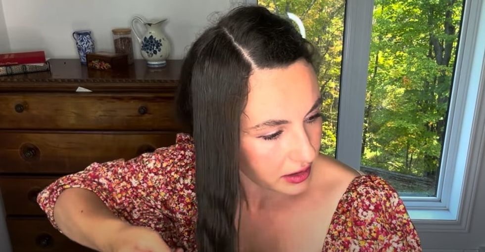 'I grew my hair down to my tailbone with the help of a natural ingredient - it's my top secret ...