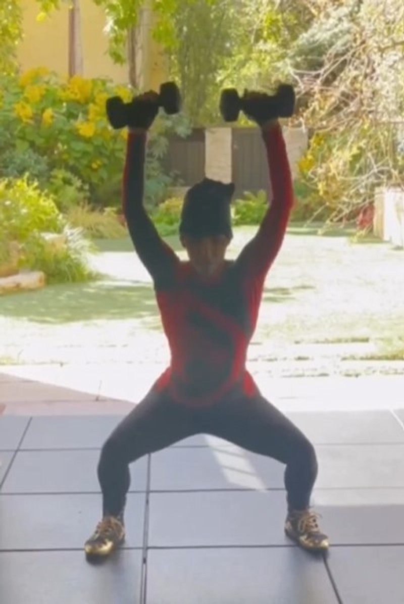 Halle Berry Exercise