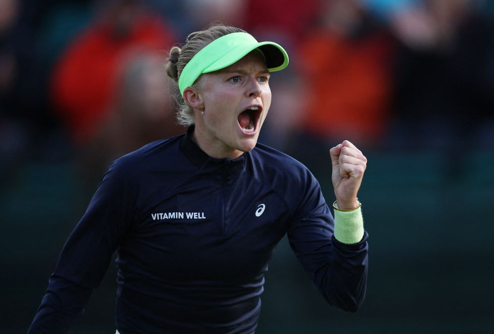 British star Harriet Dart brands umpire 'embarrassing' in heated row ...