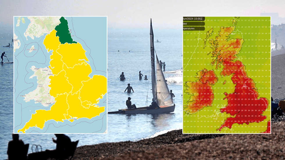 UK heatwave: Britain to bask in up to 30C as Met Office issues four-day ...
