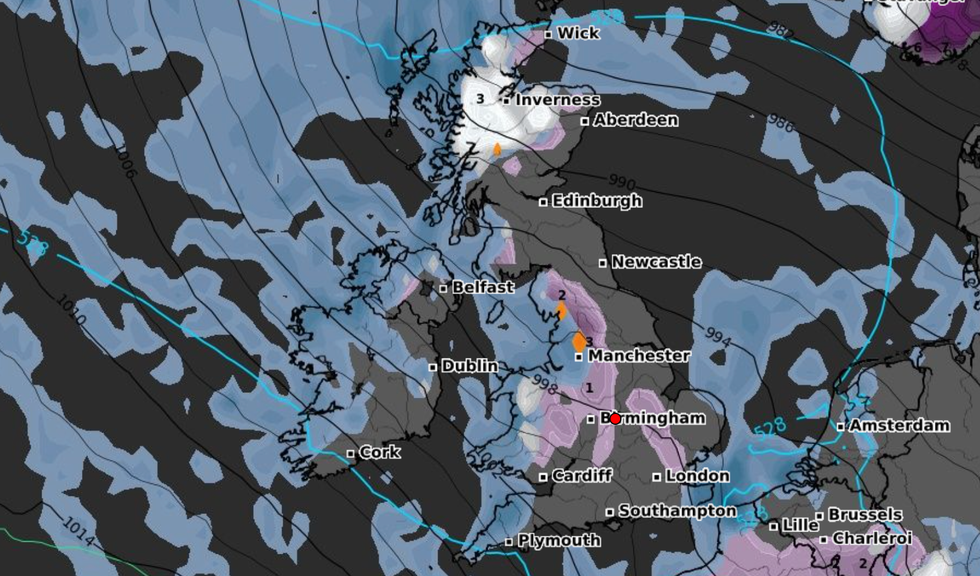 UK long-range weather forecast: Britain braces for arctic deep freeze as ongoing storms threaten ...