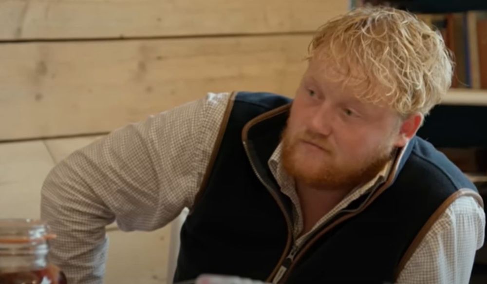 Kaleb Cooper pictured on mobility scooter after Clarkson’s Farm star ...