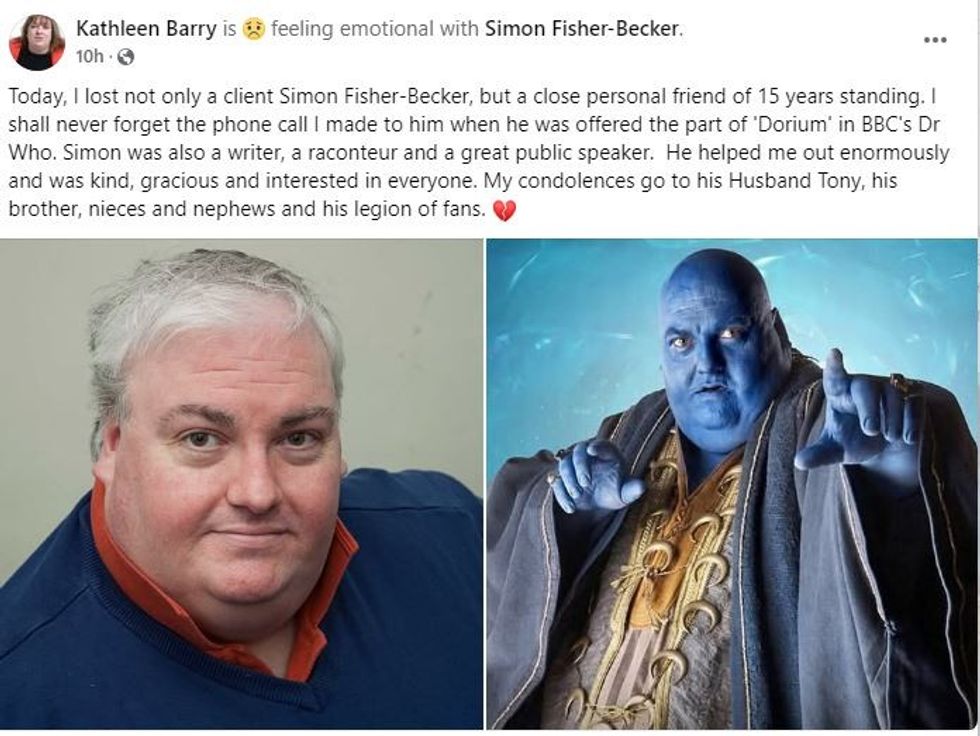 Simon Fisher-Becker dead: Harry Potter and Doctor Who star dies aged 63 ...
