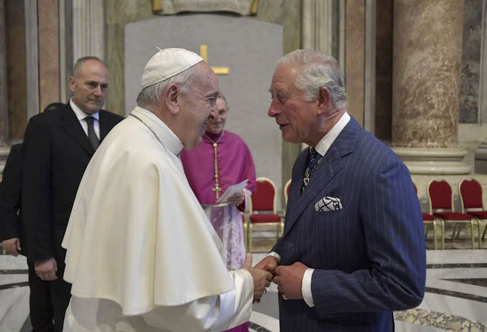 Royal news: Pope steps out ahead of King Charles and Queen Camilla's ...