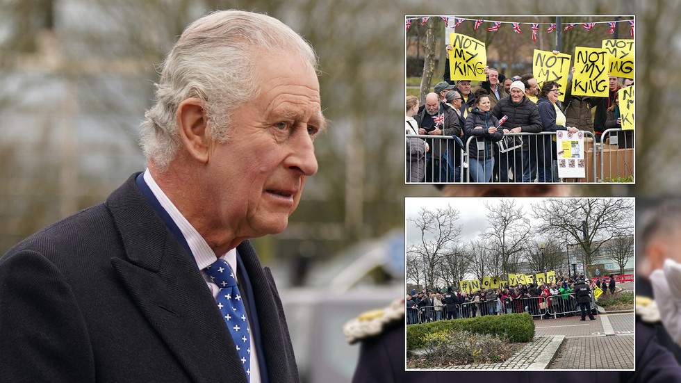 King Charles met with furious protest against the Royal Family: 'Not my ...