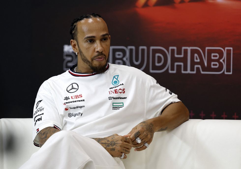 Lewis Hamilton gets final qualifying with Mercedes wrecked by flying bollard in bizarre Abu ...