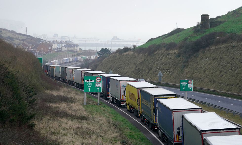 Lorry drivers facing four day wait at Calais as 'terrible' Brexit red ...