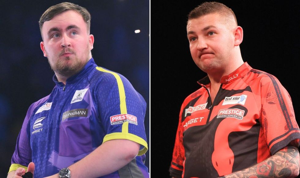 Luke Littler continues to prove Nathan Aspinall wrong as darts rival's reaction speaks volumes
