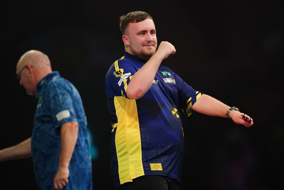 Luke Littler plays mind games with World Darts Championship opponent with brutal remark