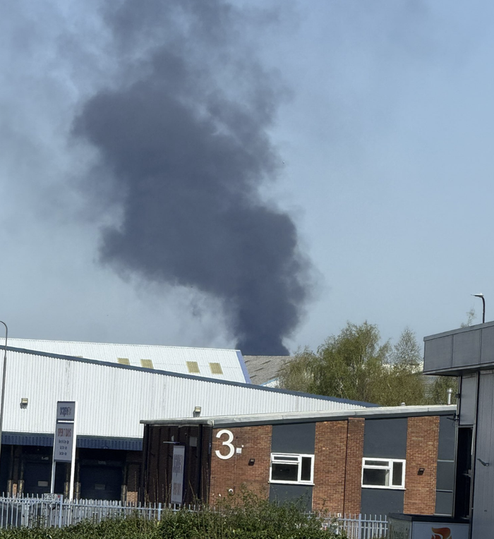 Manchester fire: Thick smoke seen for miles as firefighters rush to the ...