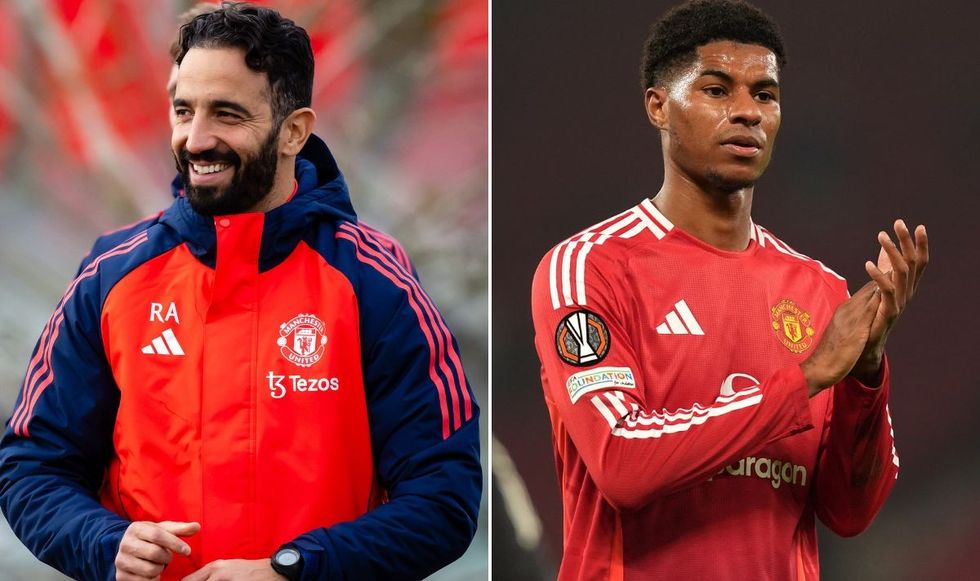 Marcus Rashford gives Ruben Amorim seal of approval after new Man Utd boss took first training ...