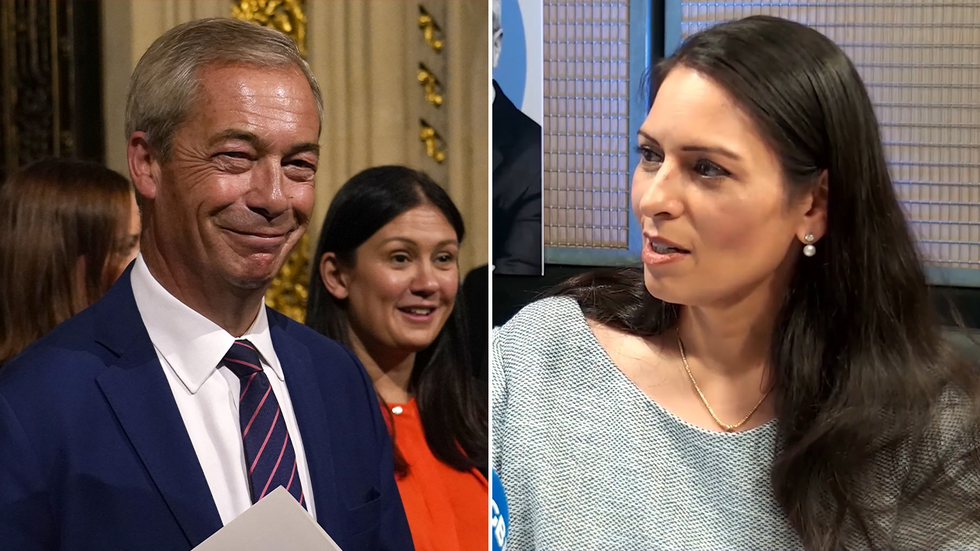 Priti Patel doubles down on Nigel Farage stance after criticism: ‘It’s ... Priti Patel doubles down on Nigel Farage stance after criticism: ‘It’s ...