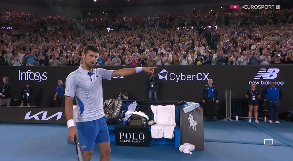 Novak Djokovic shows his class with touching gesture after Australian Open scare vs Dino Prizmic ...