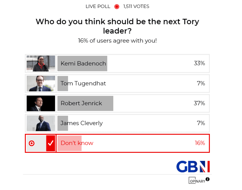 POLL OF THE DAY: Who do you think should be the next Tory leader? YOUR ...