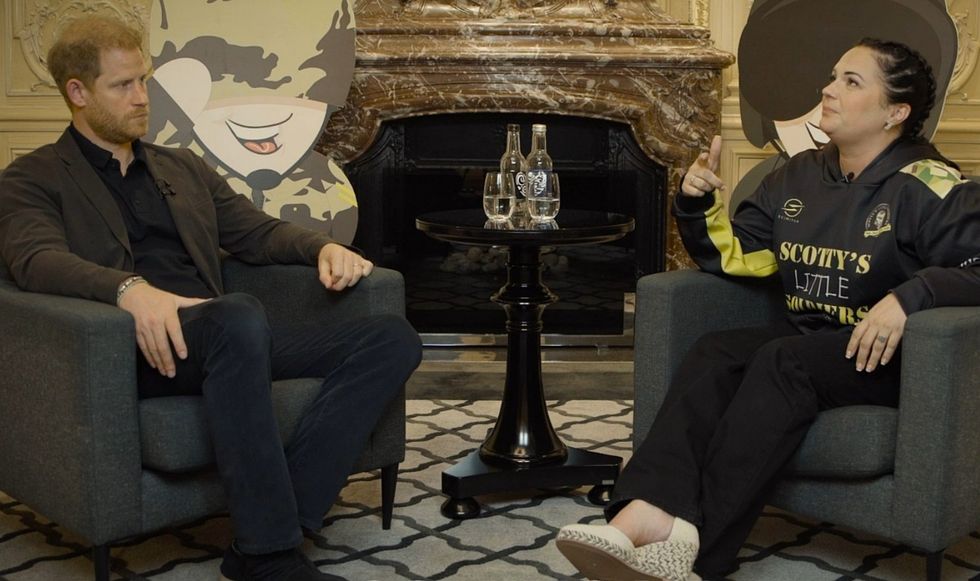Prince Harry comforts woman in new emotionally charged video talking ...