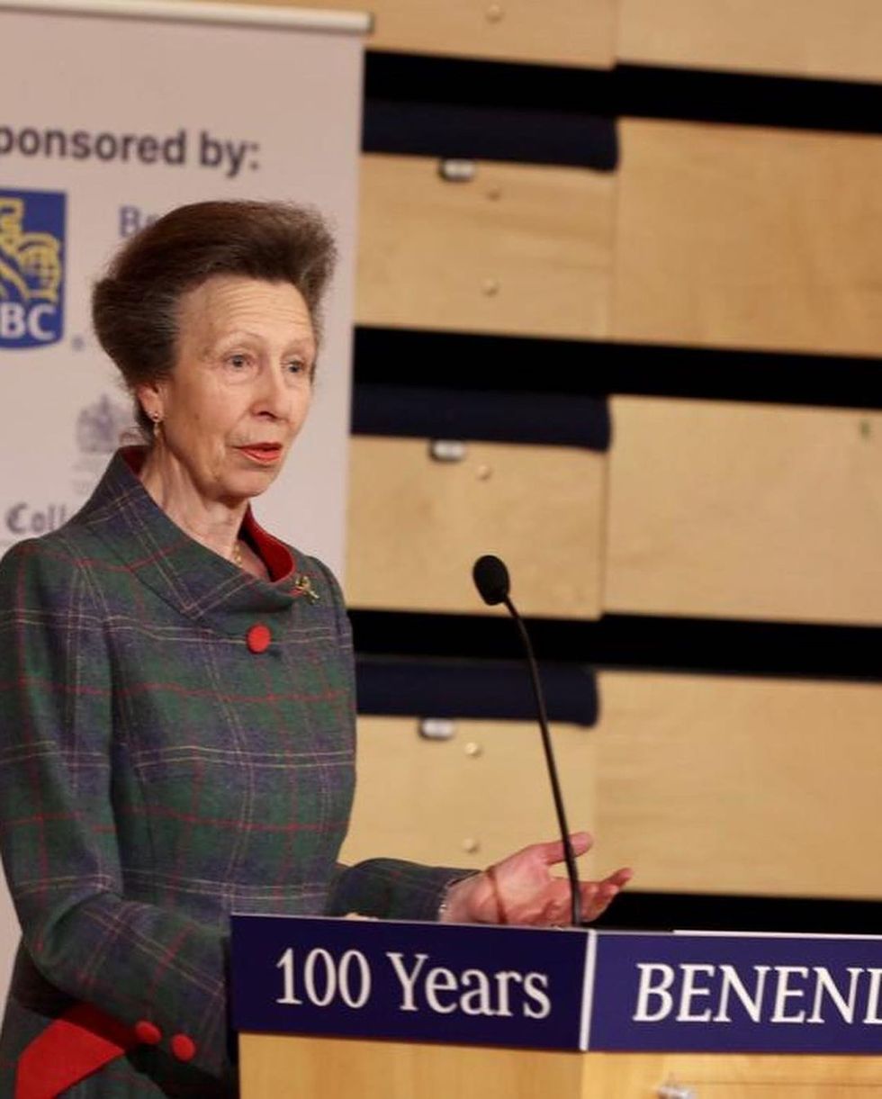 Princess Anne makes 'inspiring' speech at school she attended in 1960s