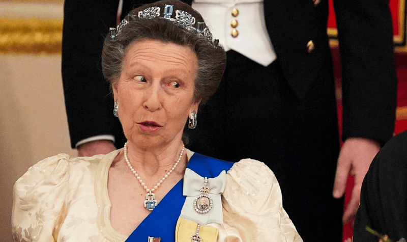 Princess Anne England Tiara Princess Anne Warns Prince William's