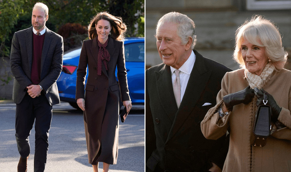 Kate Middleton and Prince William follow Queen Camilla and King Charles ...