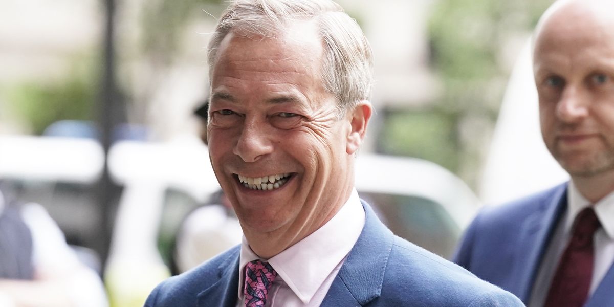 Nigel Farage Is A Very Clever Man Reform Polling Second Among Young Britons