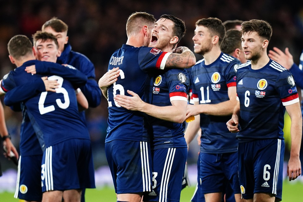 Scotland beat Denmark to improve hopes of qualifying for World Cup