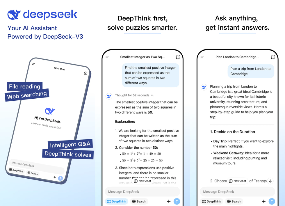 DeepSeek AI: How does it work, is it safe to download, UK price DeepSeek AI: How does it work, is it safe to download, UK price