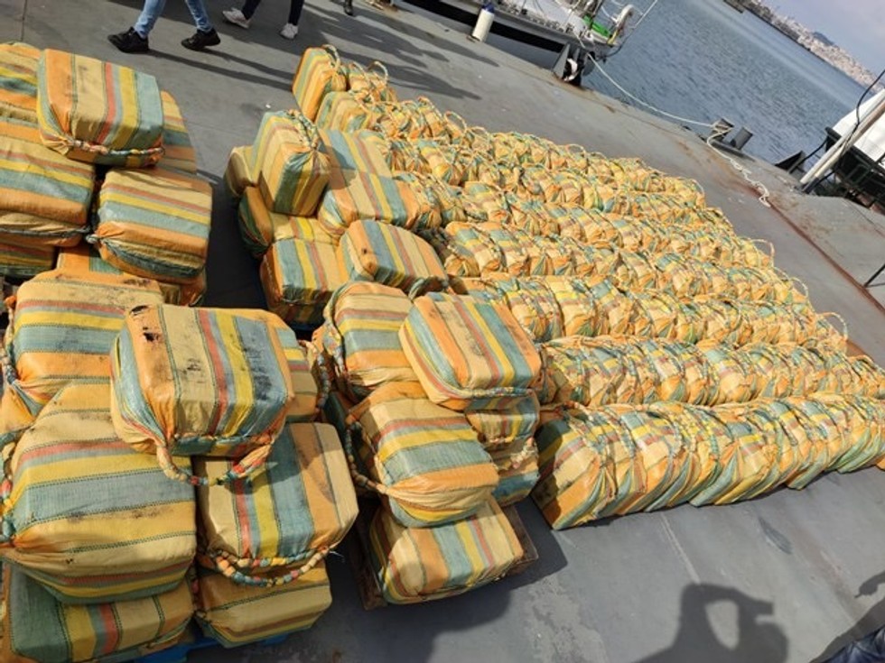 Cocaine: Five tonnes worth around £200m seized in operation spearheaded ...