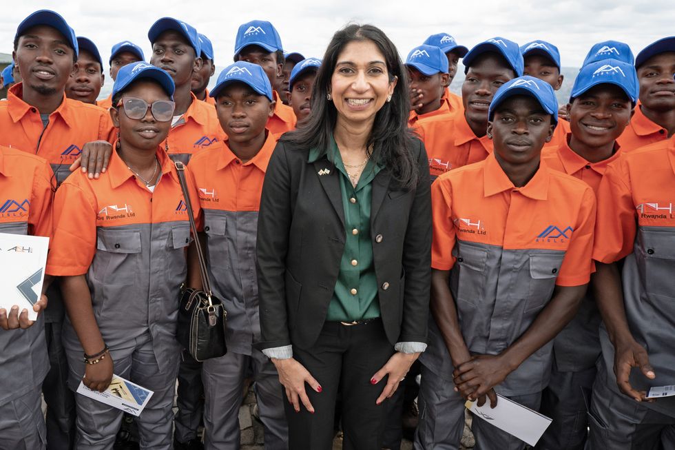 Suella Braverman claims migrant housing in Rwanda is 'beautiful' as she insists thousands WILL ...