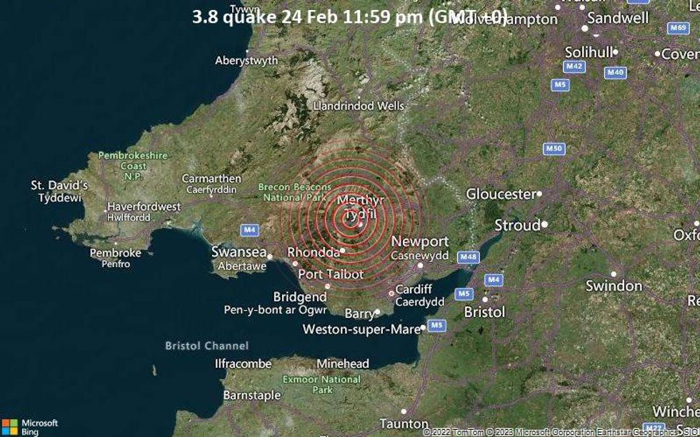 UK rocked by earthquake that 'went off like a bomb'