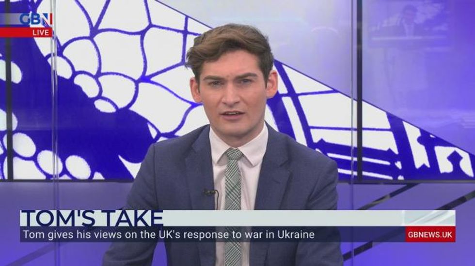 Tom Harwood: Britain is leading the way in opposition to Putin's war of ...