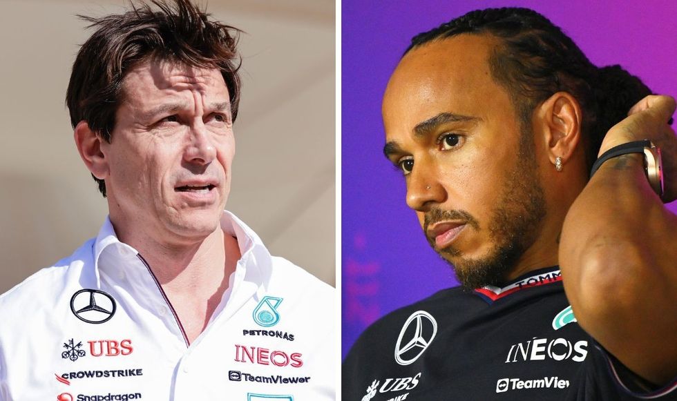 Ferrari chief blanked Toto Wolff as Mercedes come to terms with Lewis Hamilton exit
