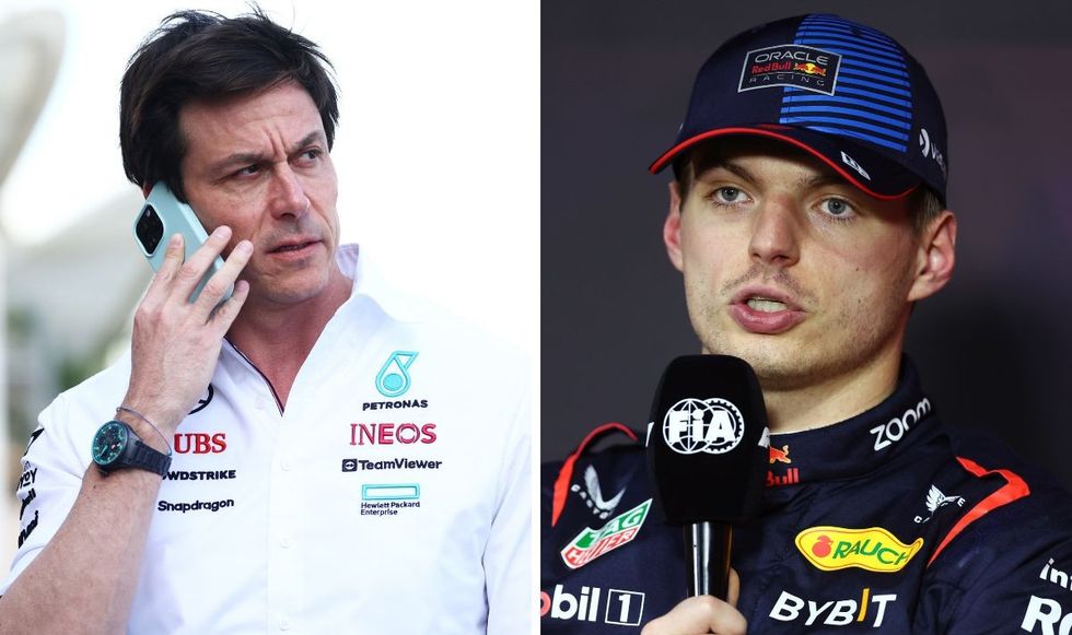 Toto Wolff confirms Max Verstappen 'talks' as Helmut Marko suspension risks Red Bull upheaval