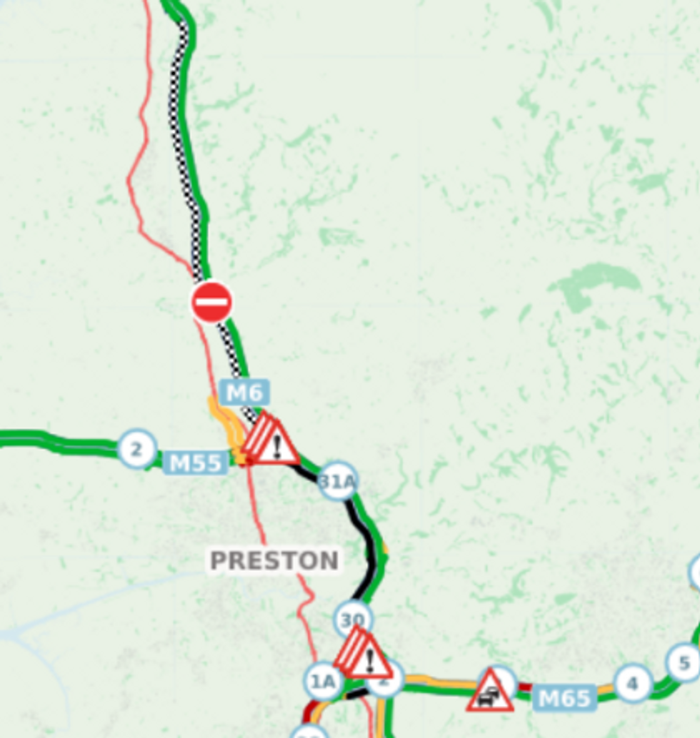 M6 chaos: Major motorway forced to shut after horror lorry crash as ... M6 chaos: Major motorway forced to shut after horror lorry crash as ...