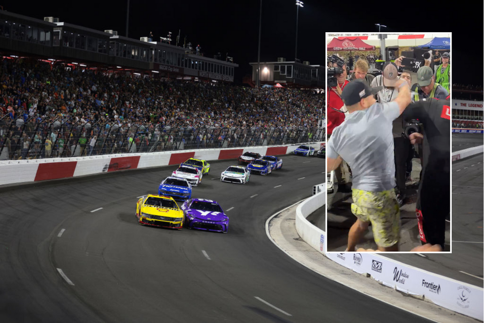 NASCAR All-Star Race erupts into chaos as brawl breaks out between ... NASCAR All-Star Race erupts into chaos as brawl breaks out between ...